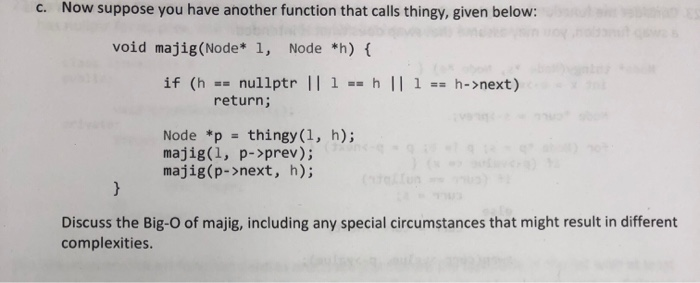Solved Name: ID: 23. Consider the function below that takes | Chegg.com