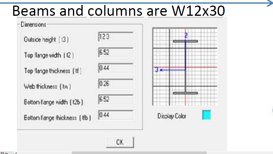 Solved Analysis of the Frame using ETABS software and plot | Chegg.com