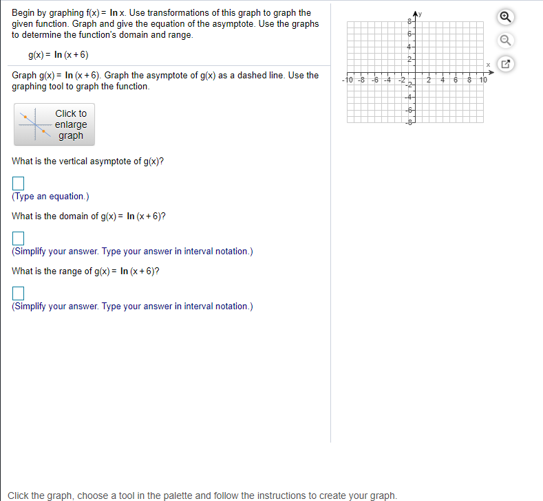 Solved obb 4- Begin by graphing f(x)= In x. Use | Chegg.com