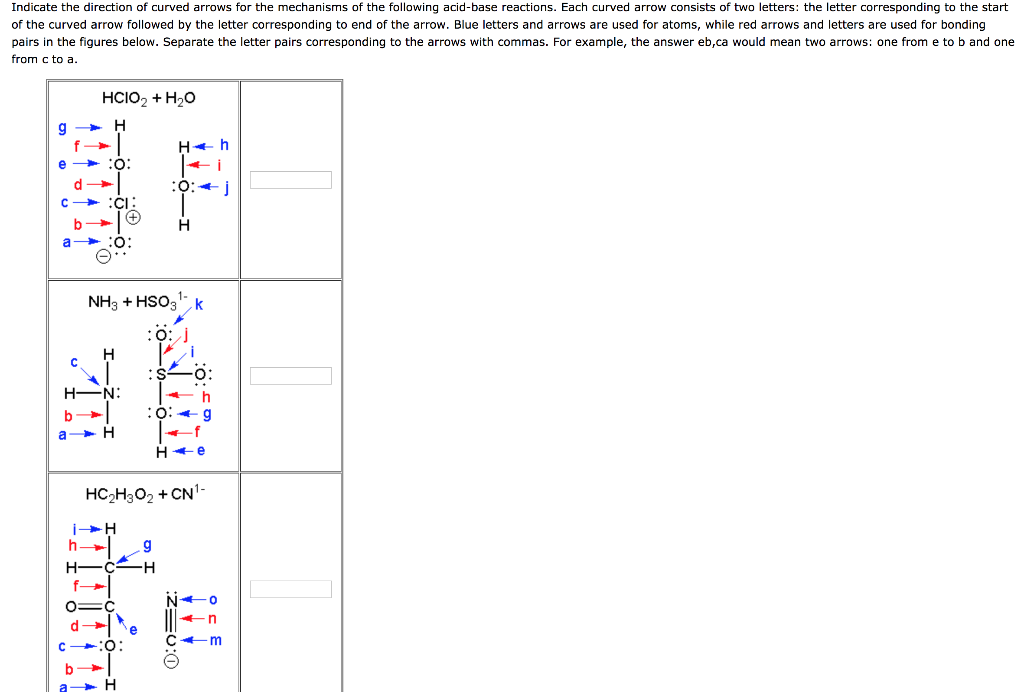 Indicate the direction of curved arrows for the | Chegg.com