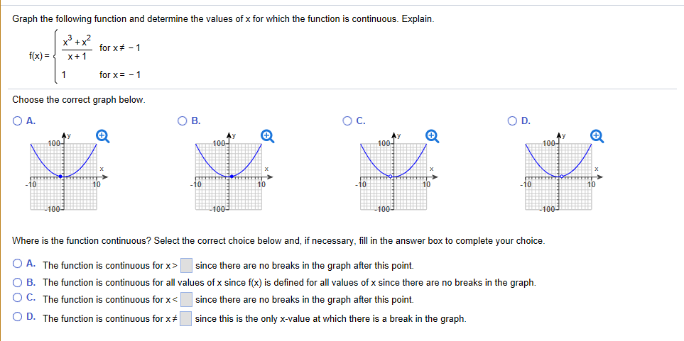 Solved Graph the following function and determine the values | Chegg.com