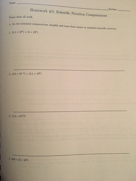 Solved Do the indicated computations, simplify and leave | Chegg.com