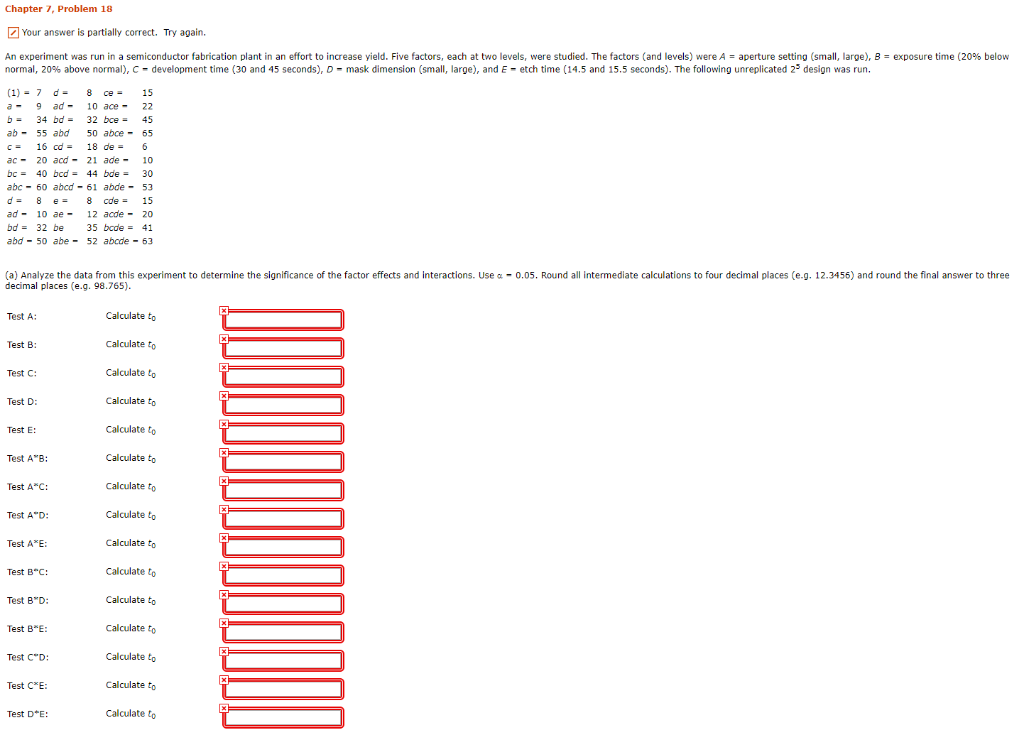 Solved Chapter 7, Problem 18 Your answer is partially | Chegg.com