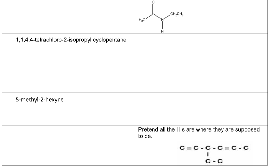 Solved Given the structure, write the name, or given the | Chegg.com