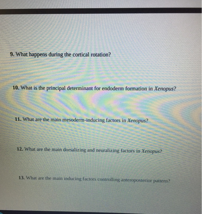 Solved What happens during the cortical rotation? What is | Chegg.com