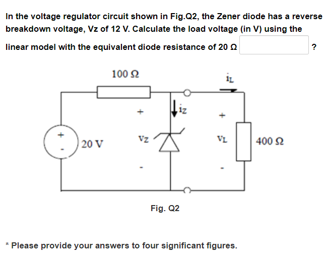 Solved When the input voltage is a sinusoidal function | Chegg.com