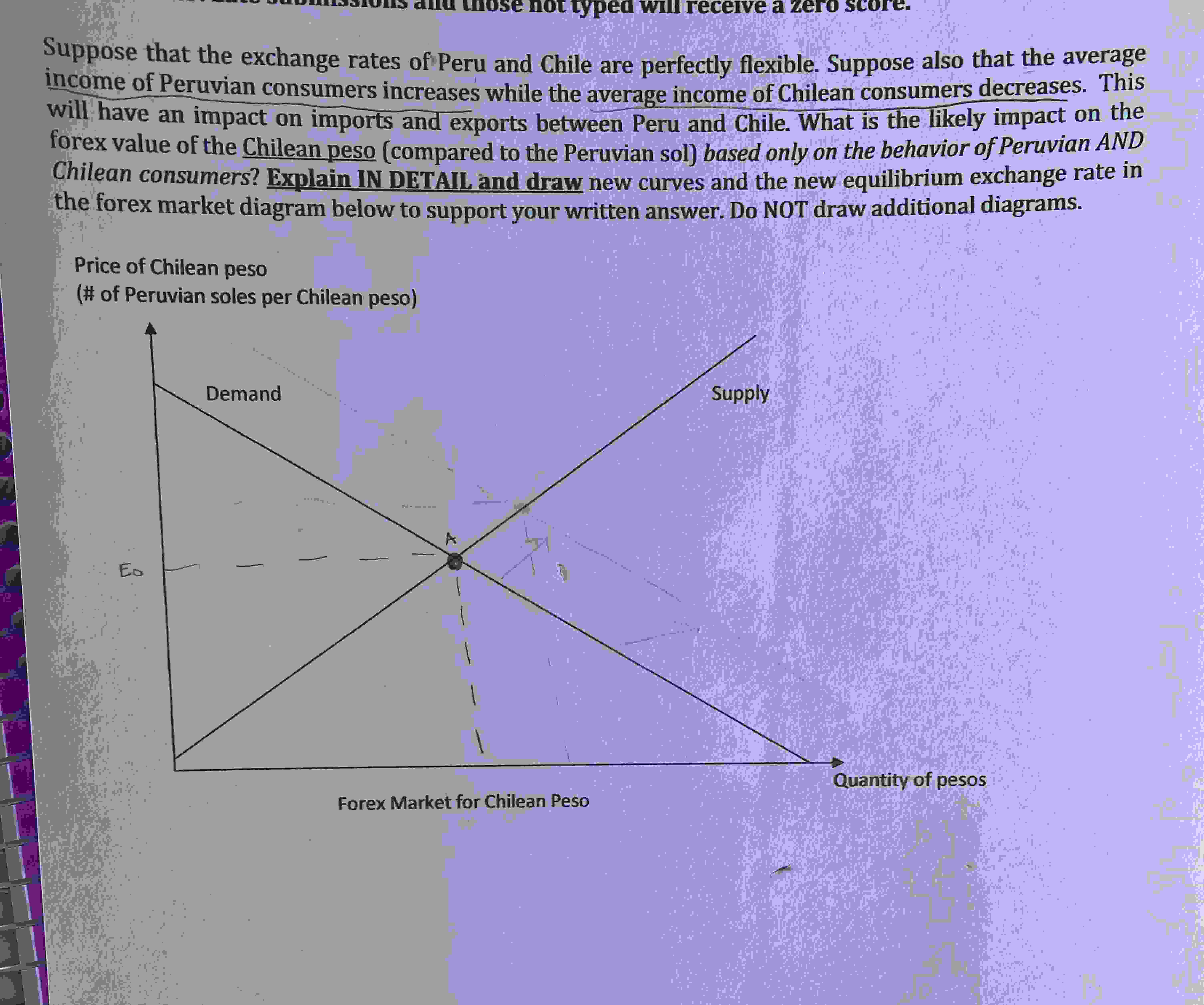 Solved Suppose that the exchange rates of Peru and Chile are | Chegg.com