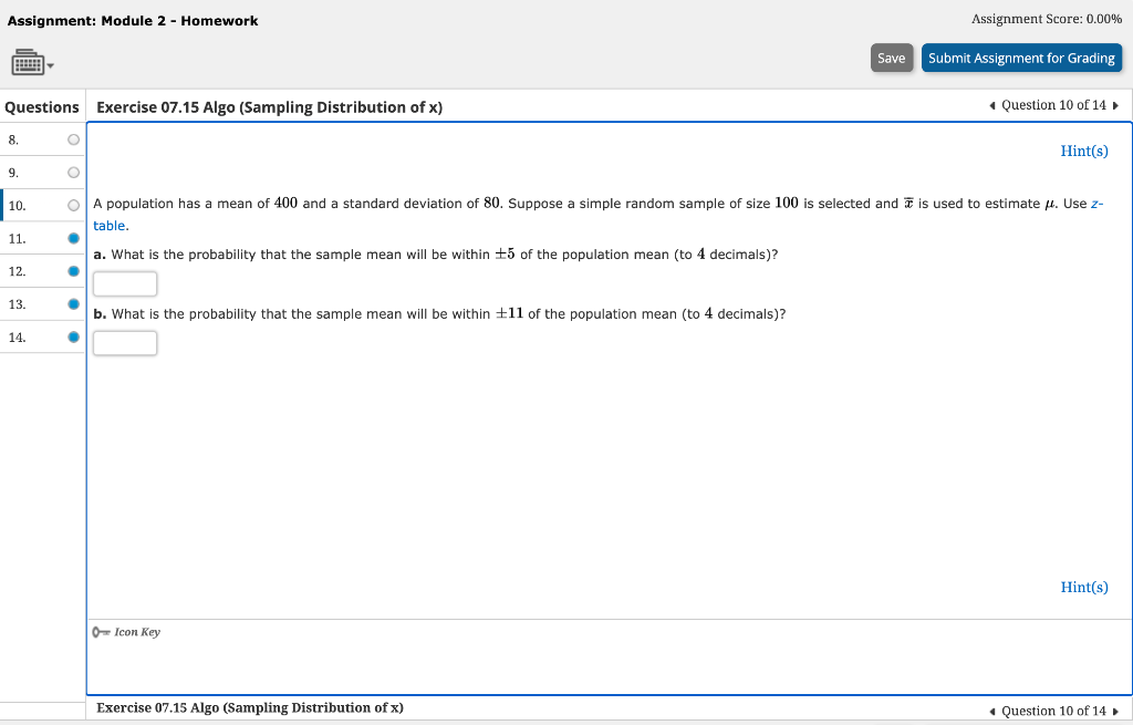 Solved Assignment: Module 2 - Homework Assignment Score: | Chegg.com