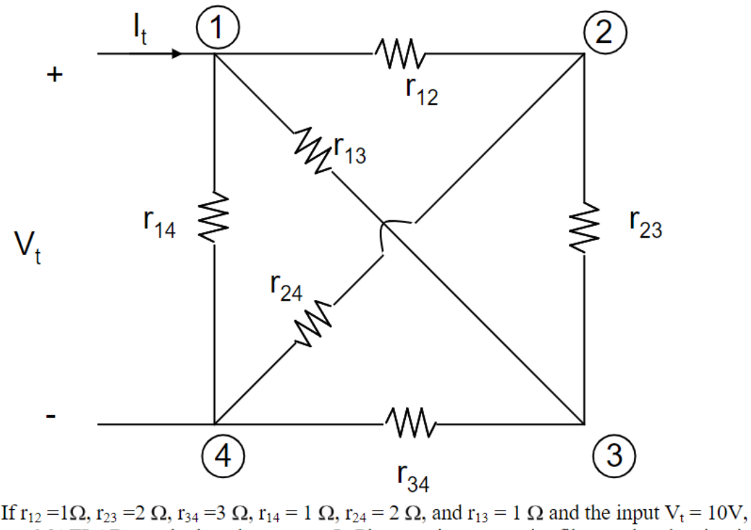 Solved Use matlab to calculate the current (It) by setting | Chegg.com