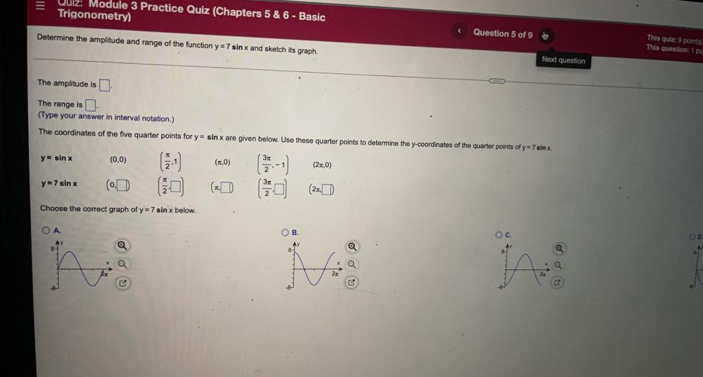 Solved Quiz: Module 3 Practice Quiz (Chapters 5 & 6 - Basic | Chegg.com Solved Quiz: Module 3 Practice Quiz (Chapters 5 & 6 - Basic | Chegg.com