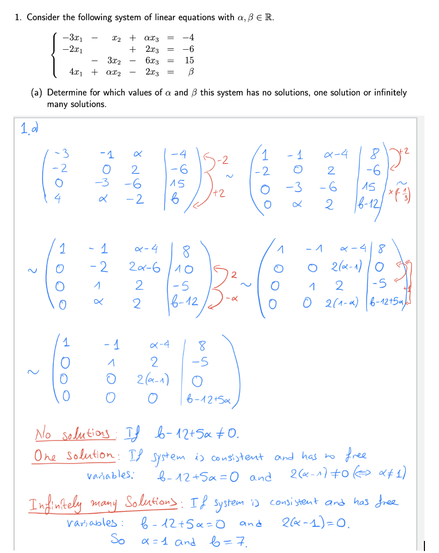 Solved can you explain if this solution is right and | Chegg.com