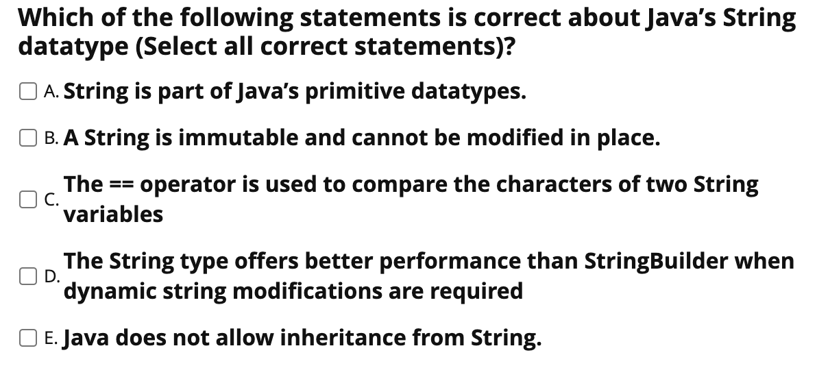 Solved Which of the following statements is correct about | Chegg.com