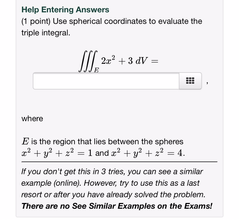 Spherical coordinate integral examples - kjathai