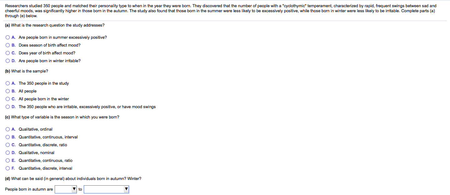 Solved Researchers studied 350 people and matched their | Chegg.com