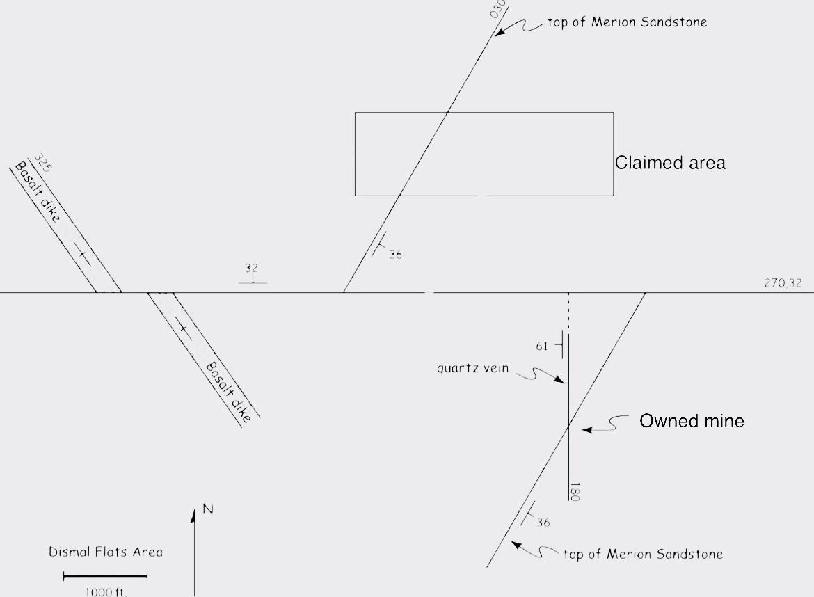 What are the apparent dips of the basalt, the | Chegg.com