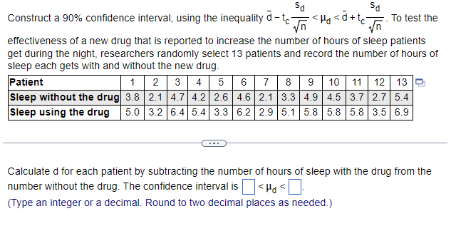 Construct a 90% confidence interval, using the | Chegg.com