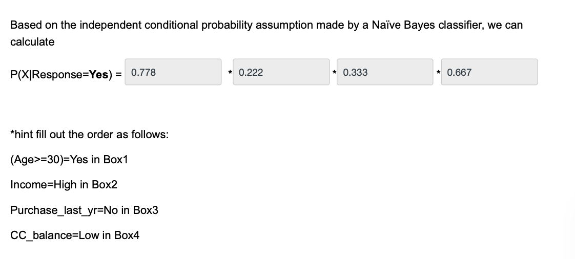 The following table summarizes the target variable - | Chegg.com