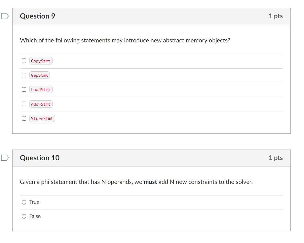 Solved Homework Questions on Static Symbolic Execution, Need | Chegg.com