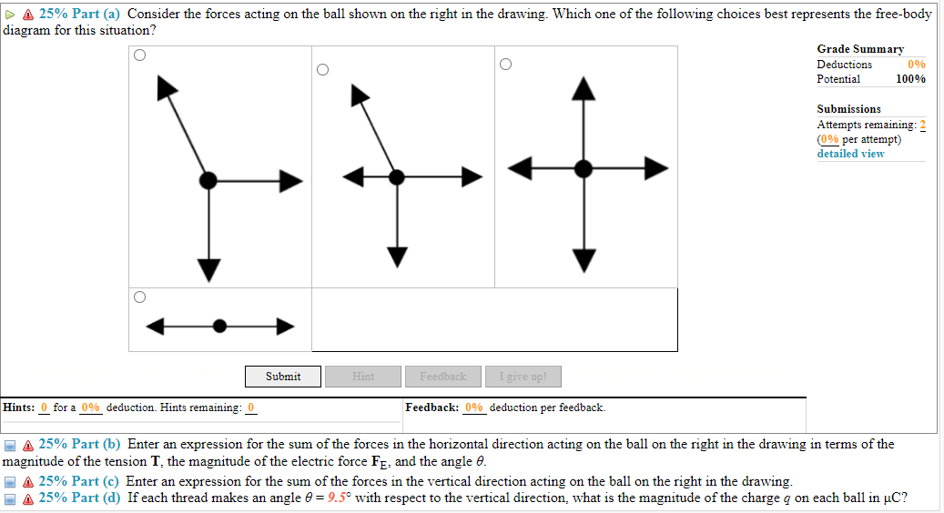 Solved (20%) Problem 2: Two positively-charged balls with | Chegg.com Solved (20%) Problem 2: Two positively-charged balls with | Chegg.com