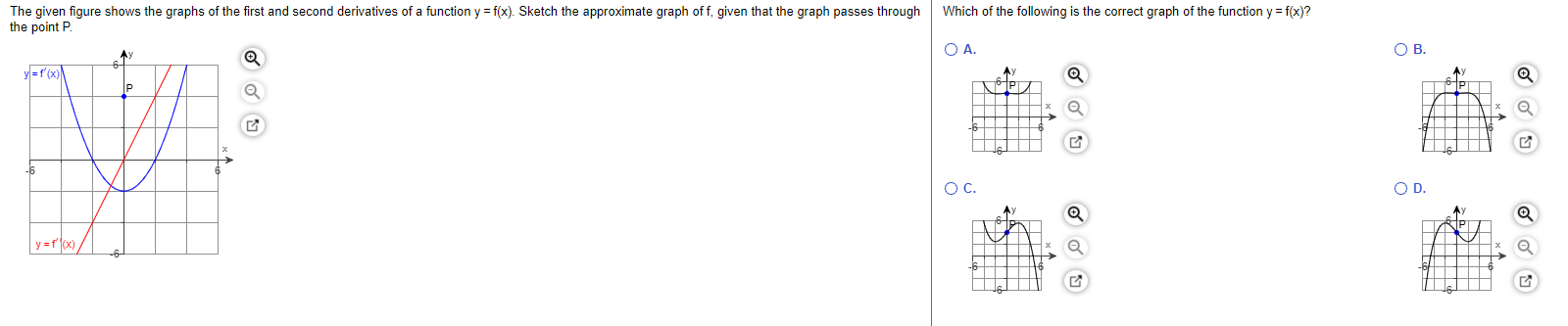 Solved The given figure shows the graphs of the first and | Chegg.com