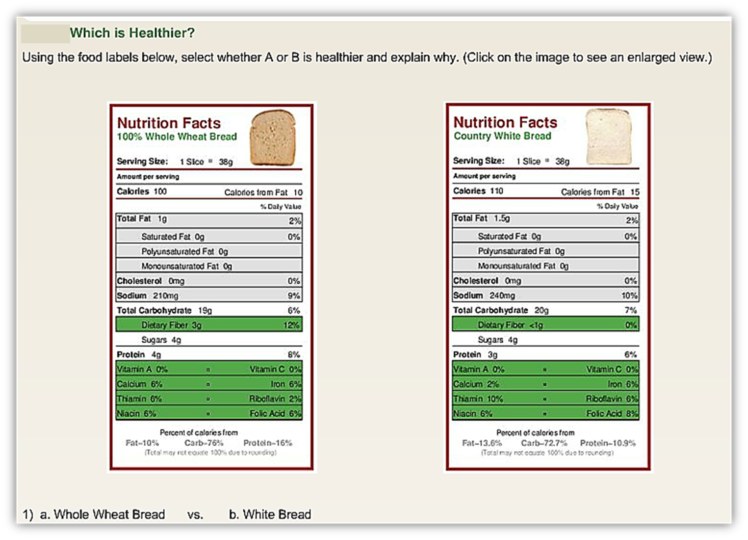 Solved Imagine that you are at the supermarket looking for a | Chegg.com