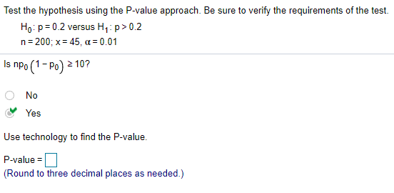 Solved help finding P value ? I don't understand what I'm | Chegg.com