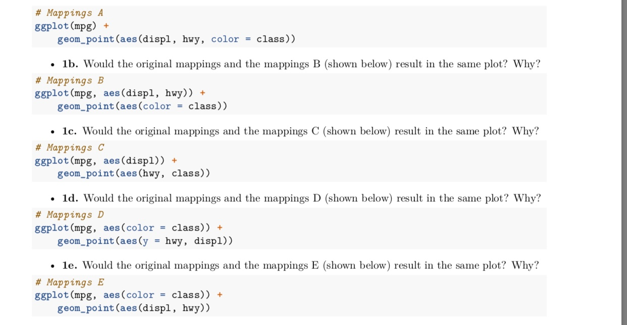 # Remember to load the ggplot2 package | Chegg.com