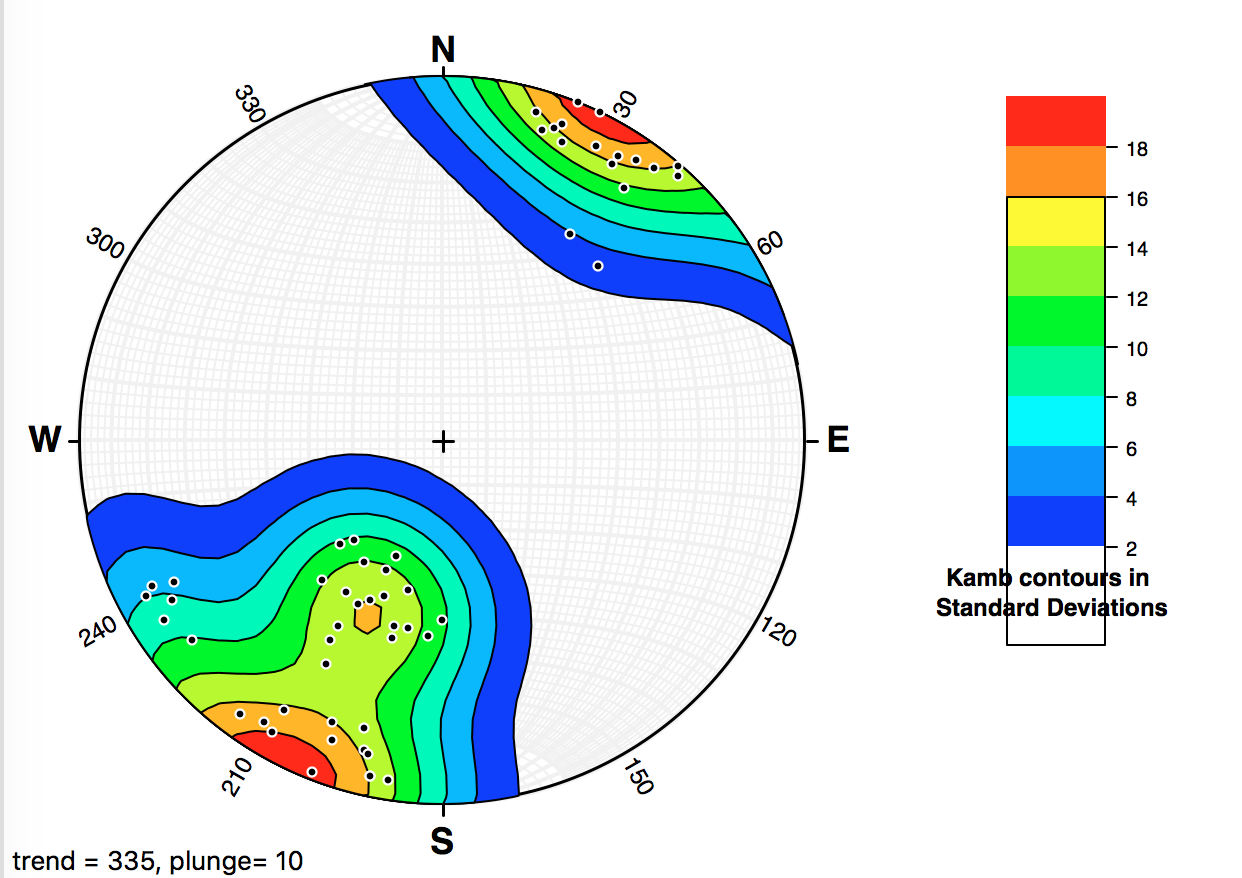 Structural Geology Lab – Stereonet Analysis this is a | Chegg.com
