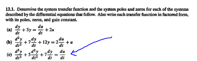 12.1. Detemine the system transfer function and the | Chegg.com 12.1. Detemine the system transfer function and the | Chegg.com