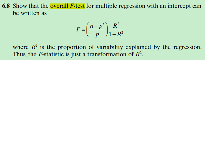 Solved problem 6.8 in the book Applied Linear Regression | Chegg.com