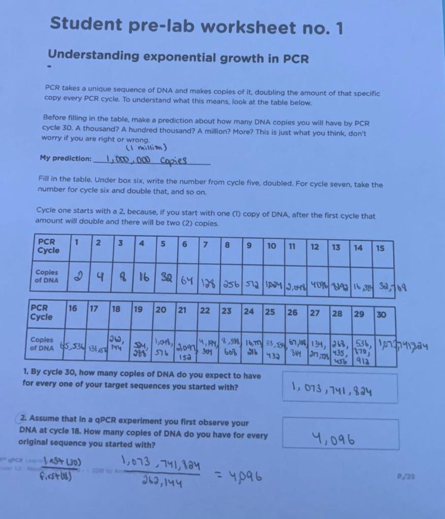 Student pre-lab worksheet no. 1 Understanding | Chegg.com