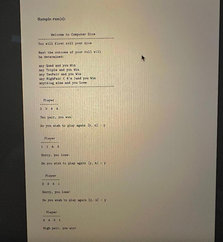 Solved Main topics: User validated input if \& if - else | Chegg.com