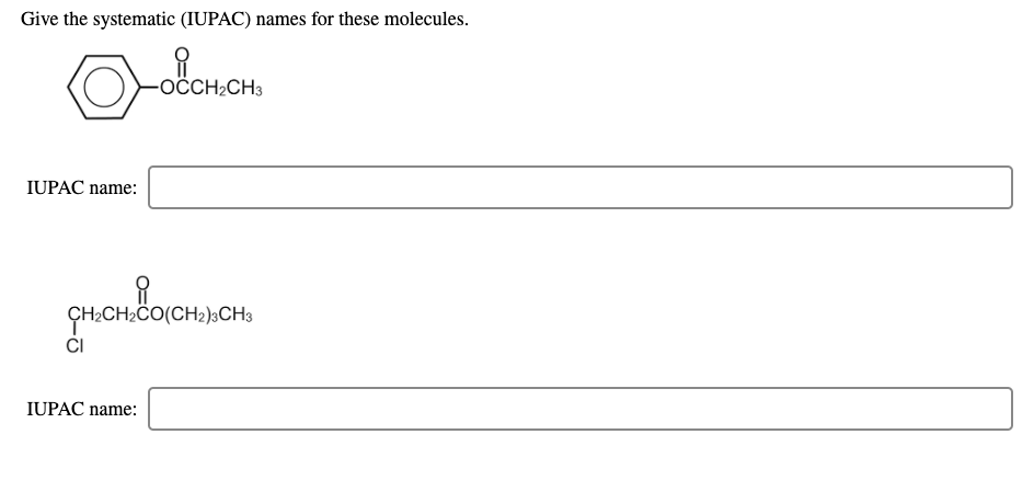 Solved Write the IUPAC names of the given carboxylic acids. | Chegg.com