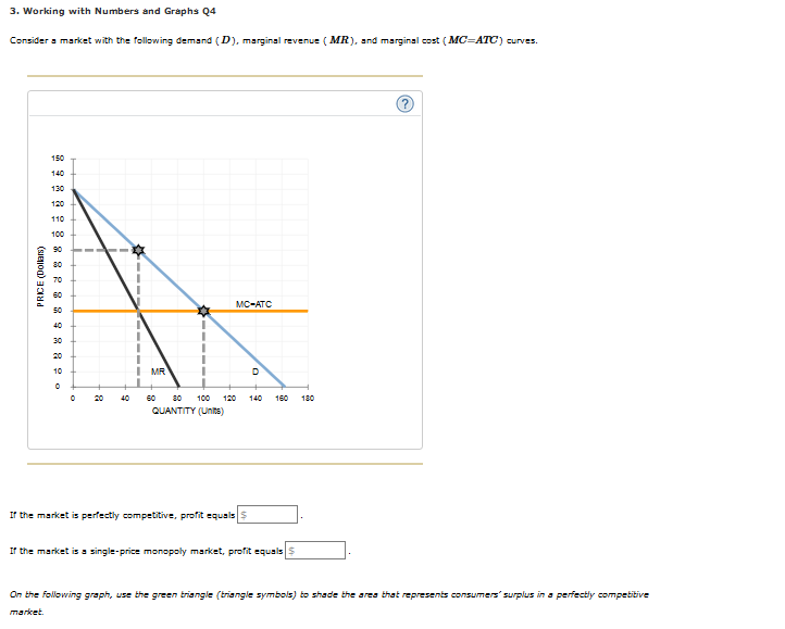 Solved 3. Working with Numbers and Graphs Q4 Consider a | Chegg.com