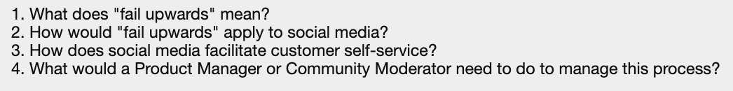 Solved 1. What does "fail upwards" mean? 2. How would "fail | Chegg.com