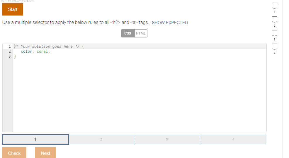 Solved Start Use a multiple selector to apply the below | Chegg.com