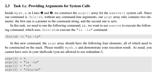 Please help me in this SEED lab (Shellcode | Chegg.com