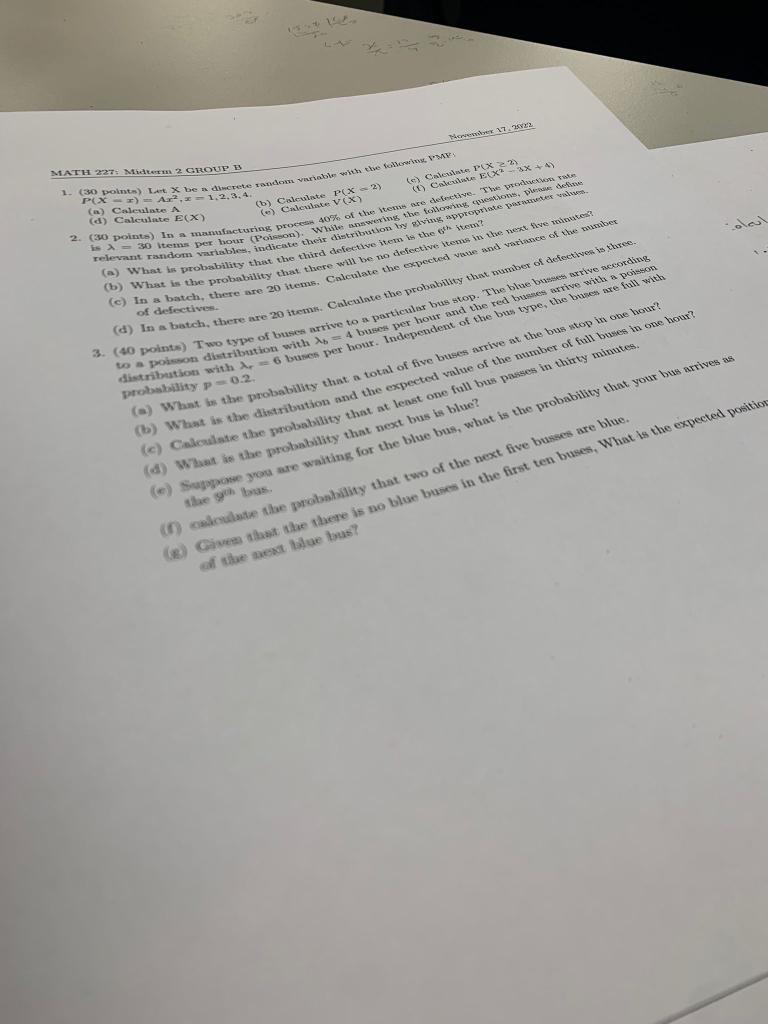 Solved MATH 227: MAAKTW 2 CROUP B 1. (30 point ) Let x be a | Chegg.com
