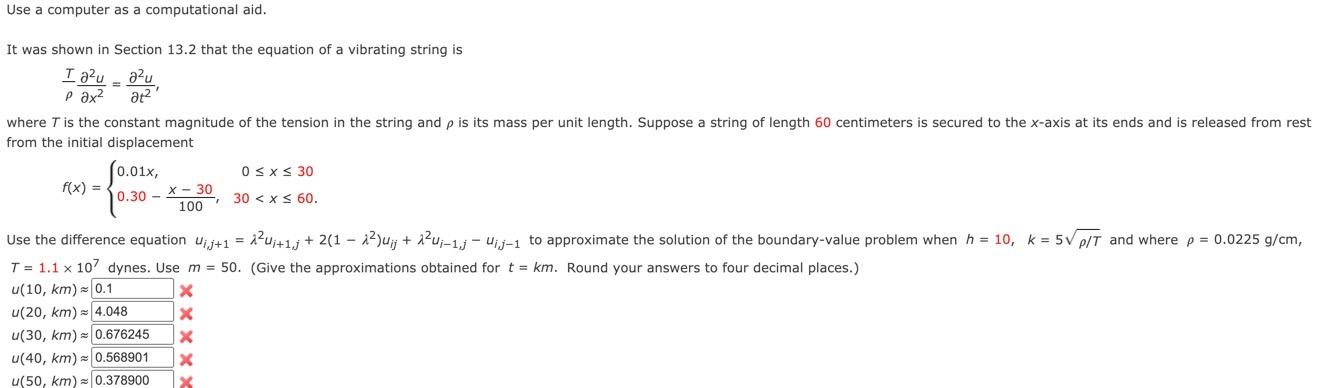 Solved Use a computer as a computational aid. It was shown | Chegg.com
