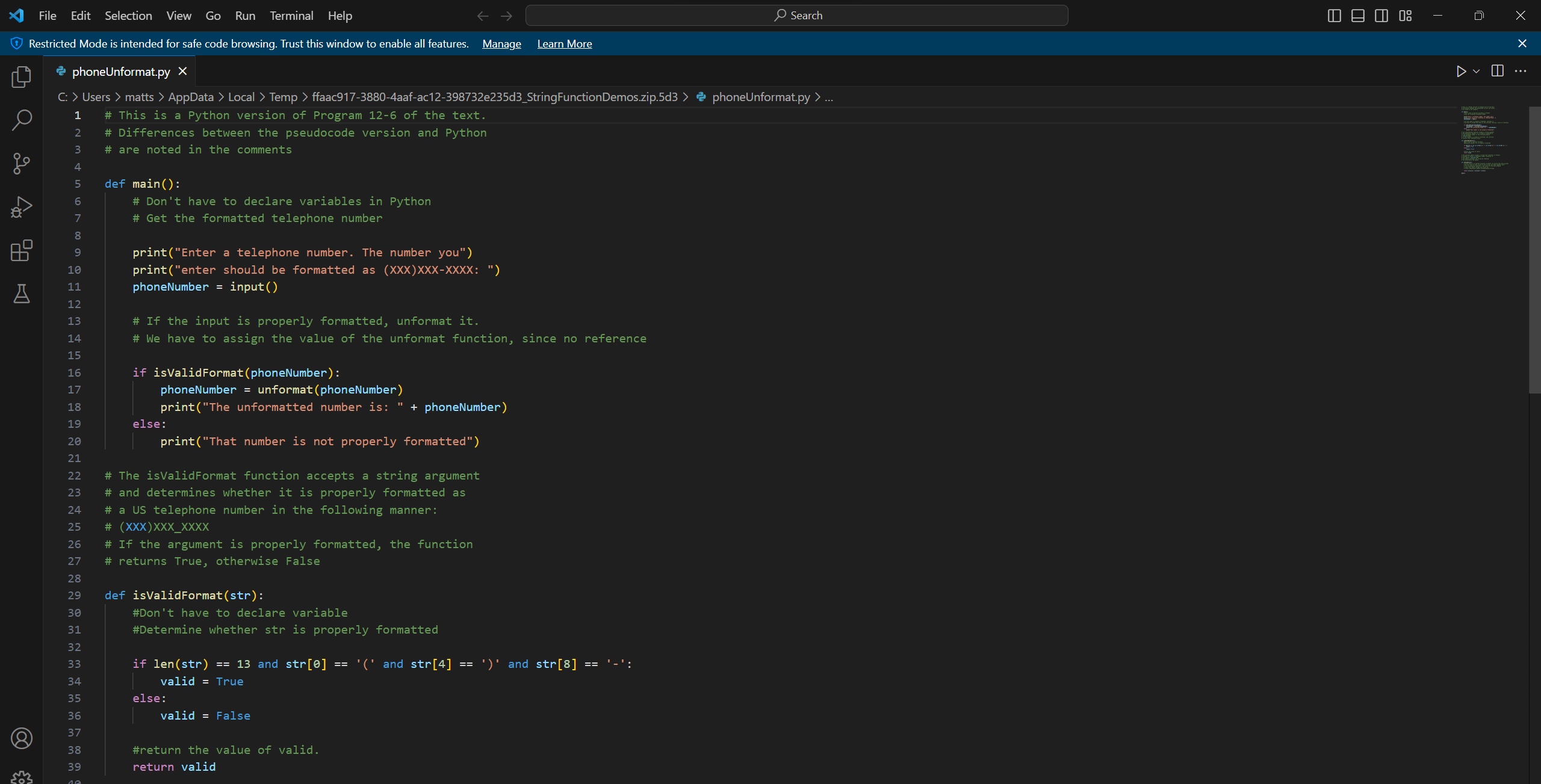 Solved Attached in the archive above is a Python program | Chegg.com