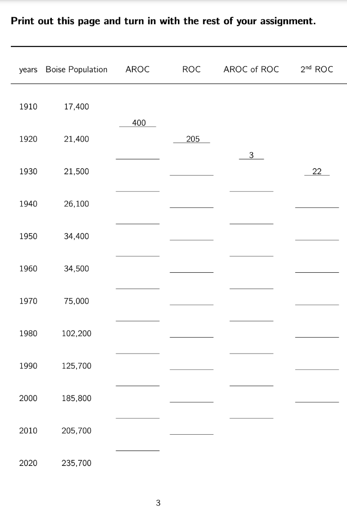 Solved 1. Print out the last page of this document and fill | Chegg.com