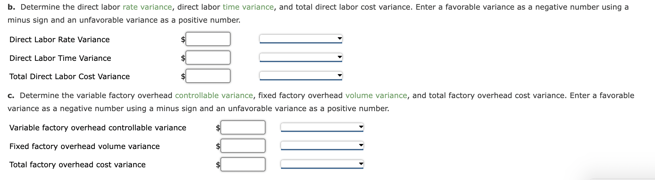Solved Direct Materials, Direct Labor, and Factory Overhead | Chegg.com