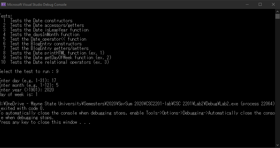 C++ Need help on Date.cpp please include spaces if | Chegg.com
