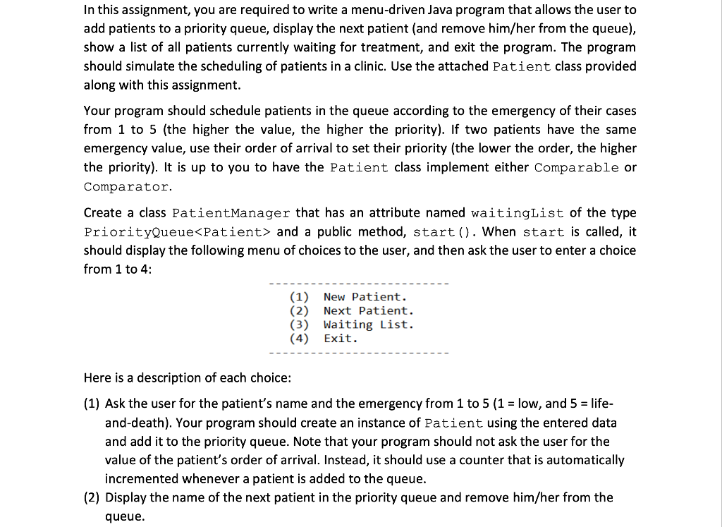 Solved In this assignment, you are required to write a | Chegg.com