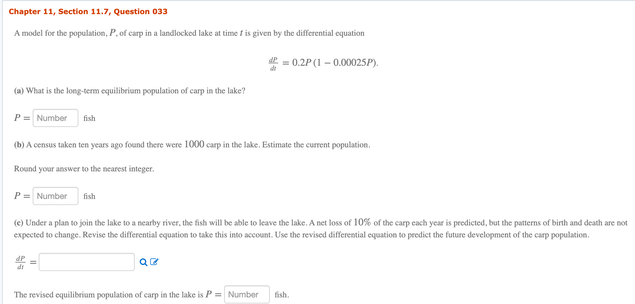 Solved Chapter 11, Section 11.7, Question 031a * Your answer | Chegg.com