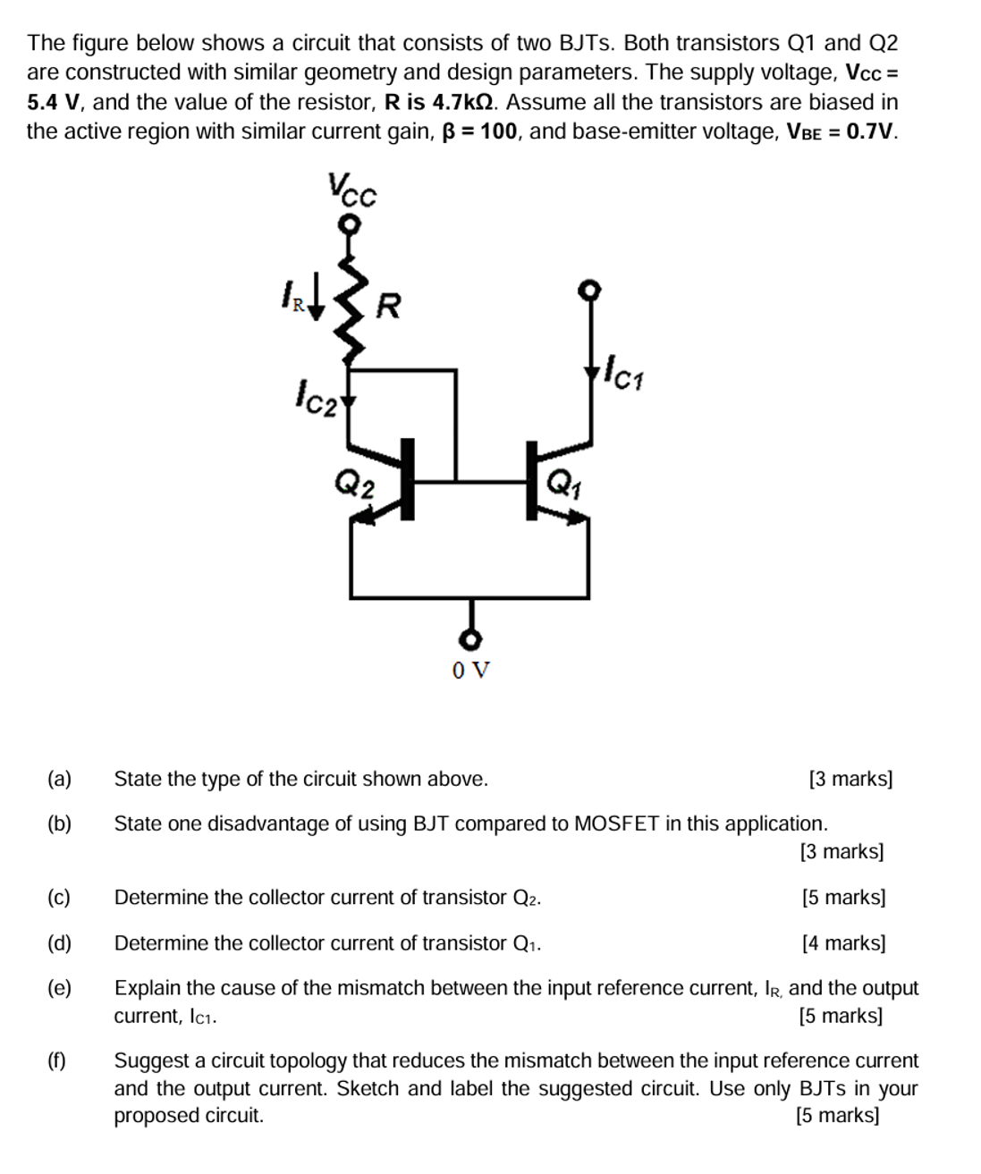 Solved The figure below shows a circuit that consists of two | Chegg.com