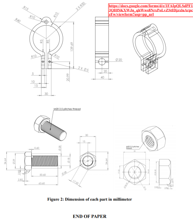 Solved a) Re-create the 3D models of the based parts using | Chegg.com