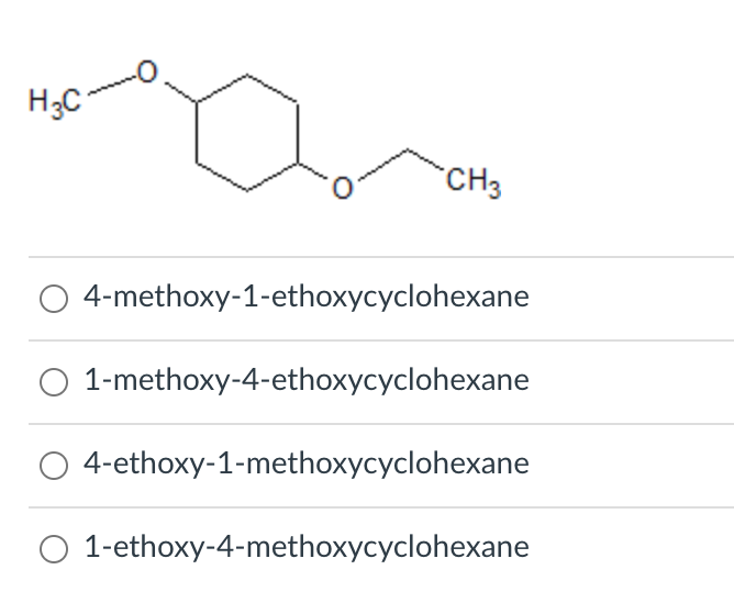 Solved H3C H3C Whether H3C CH3 O isobutyl isopropyl ether O | Chegg.com