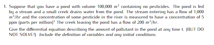 Please help me solve this Differential equations | Chegg.com