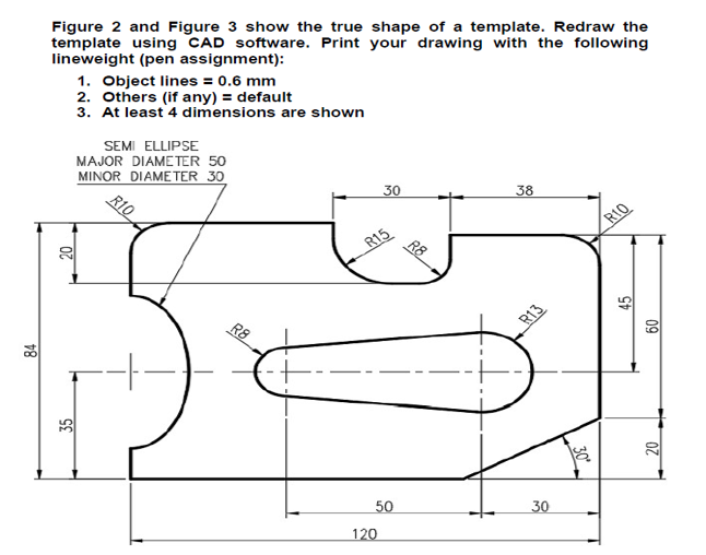 Solved Figure 2 and Figure 3 show the true shape of a | Chegg.com